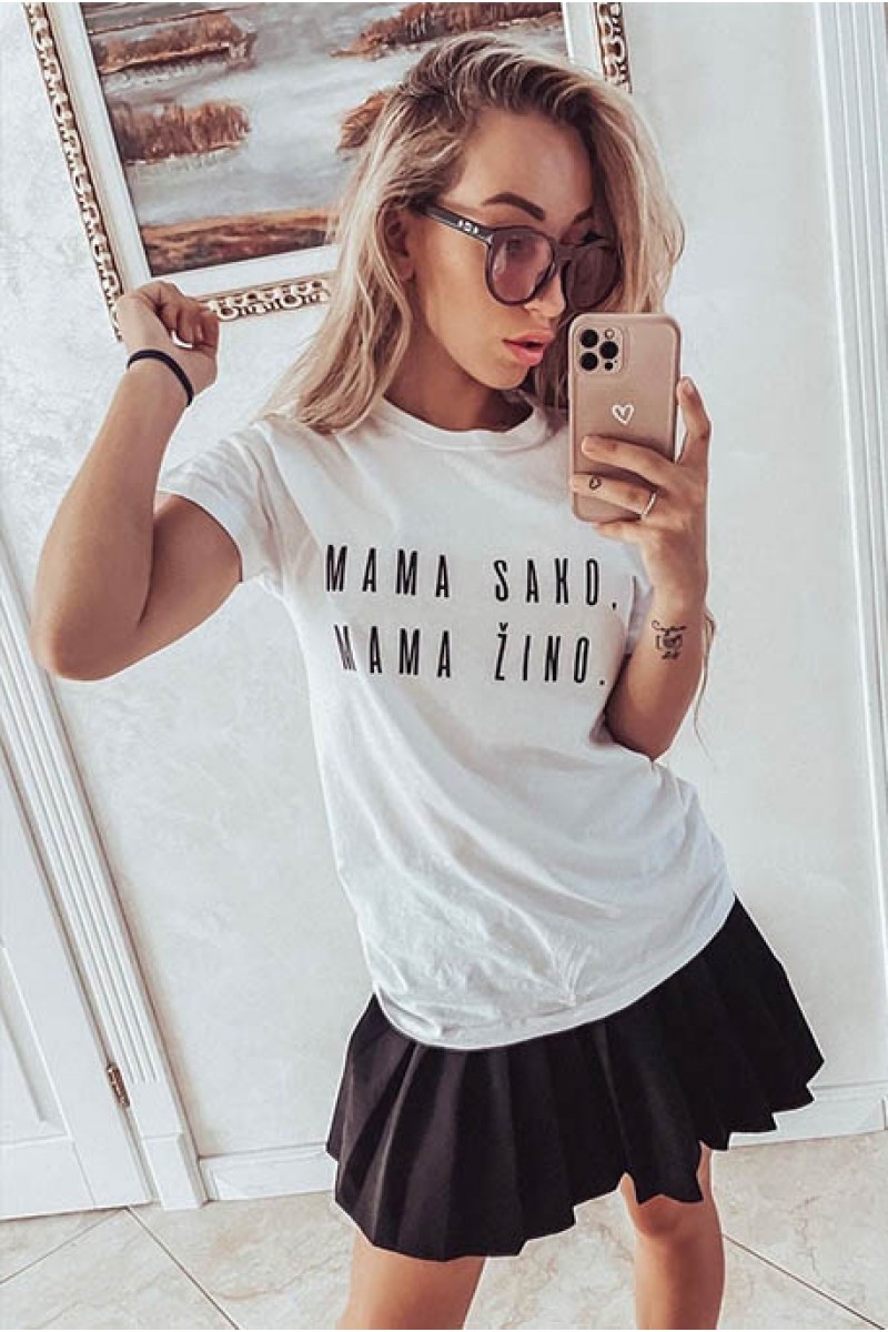 MAMA SAKO, MAMA ŽINO - MARŠKINĖLIAI MOTERIMS